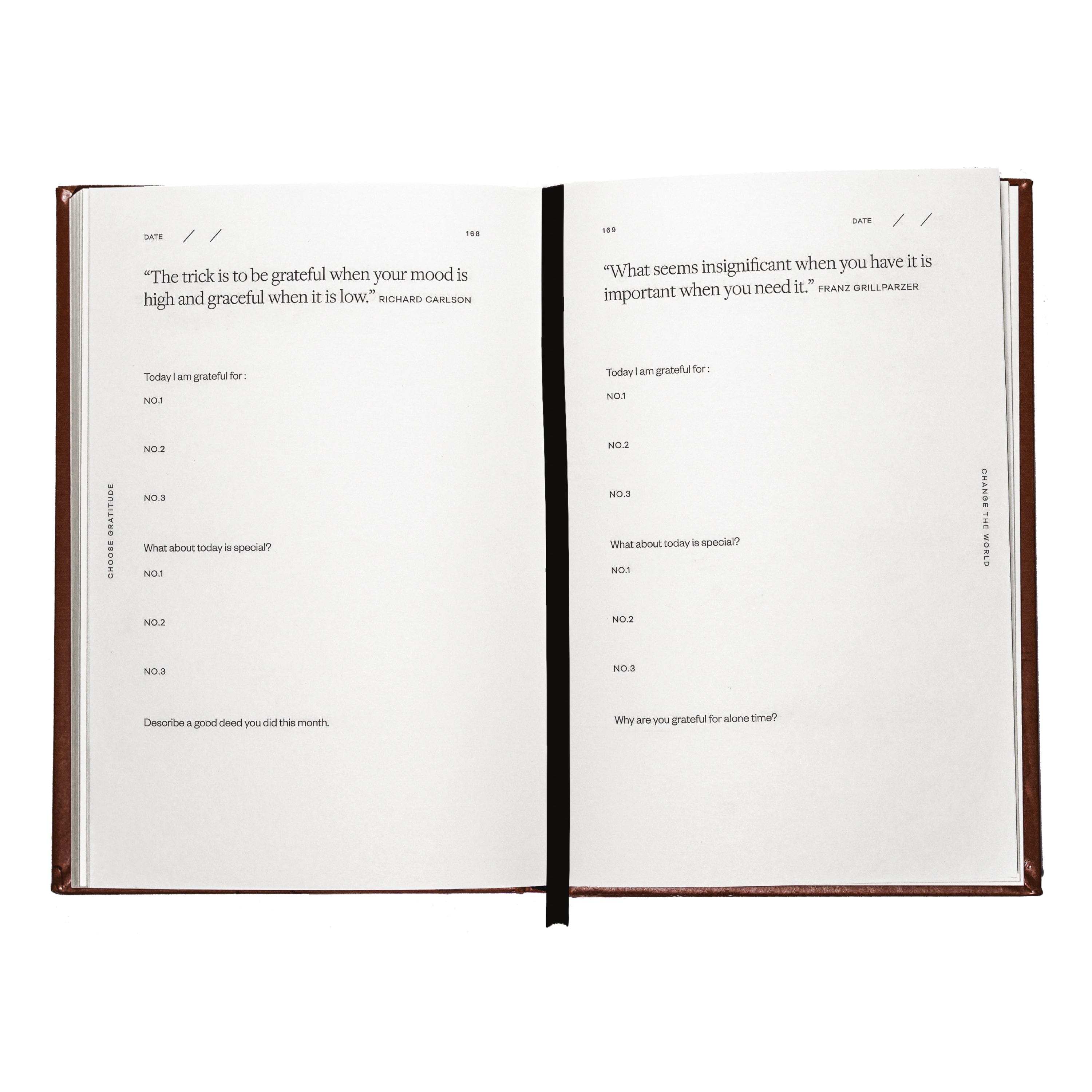 CHOOSE GRATITUDE CHANGE THE WORLD: A DAILY GRATITUDE JOURNAL ...